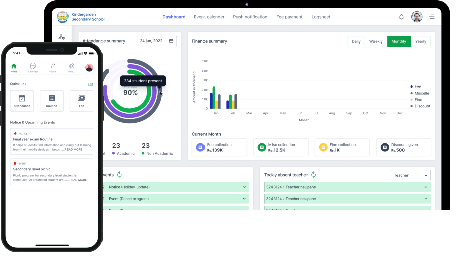 SMS -School Management System